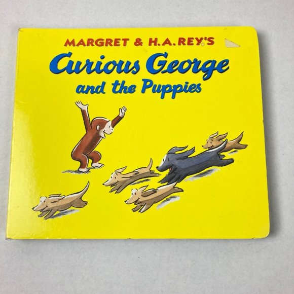 Curious George | Other | Curious George And The Puppies Book By H A Rey ...